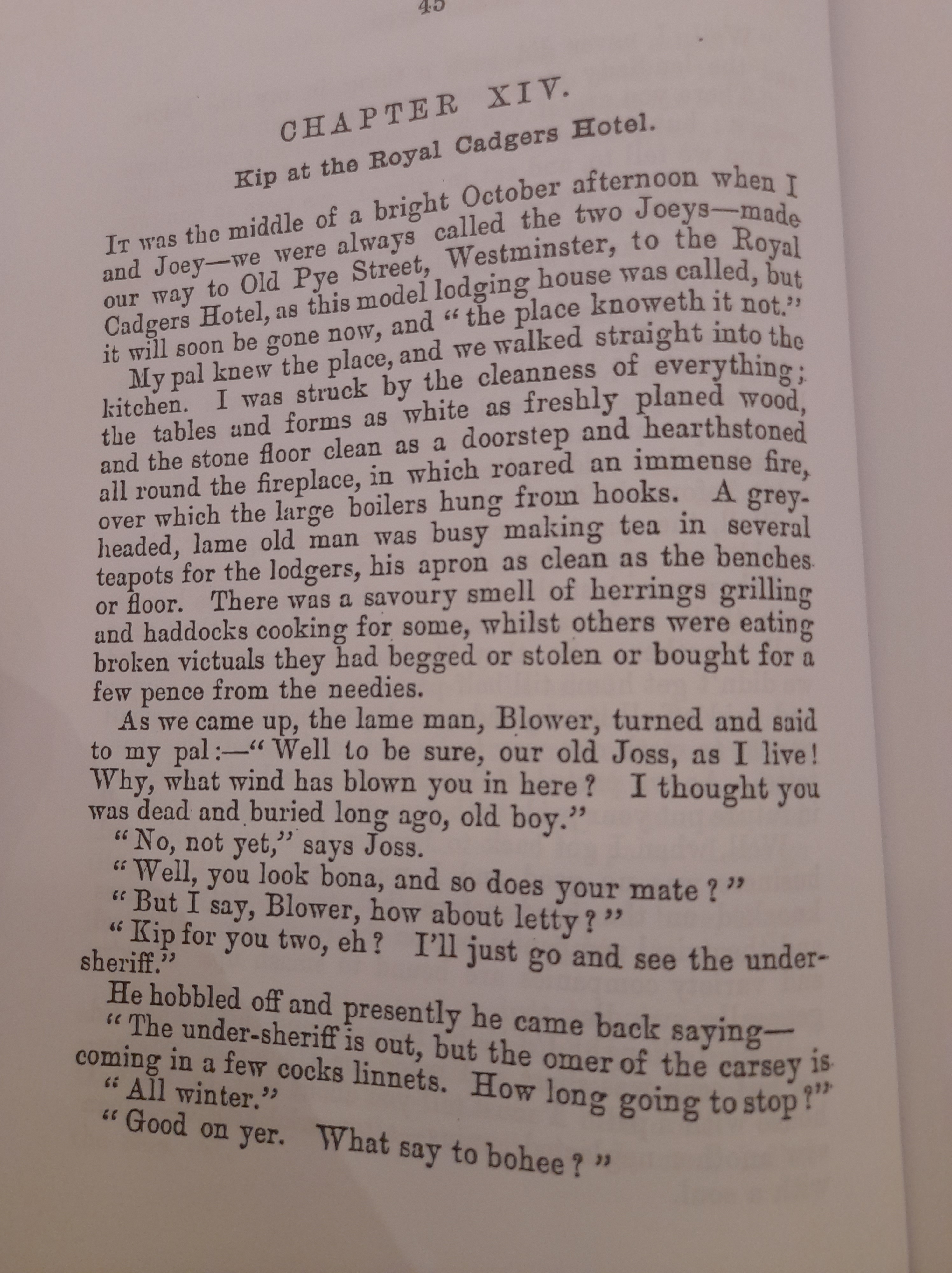 An Excerpt from Signor Lippo: A Vintage Polari Text – Boyno Polari